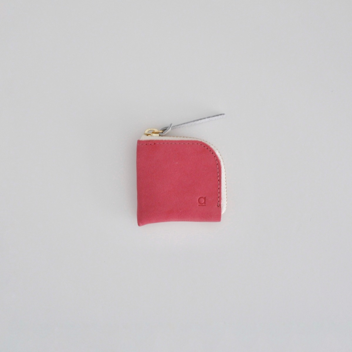 a mini coin case : coral pink / コーラルピンク | LETTERS