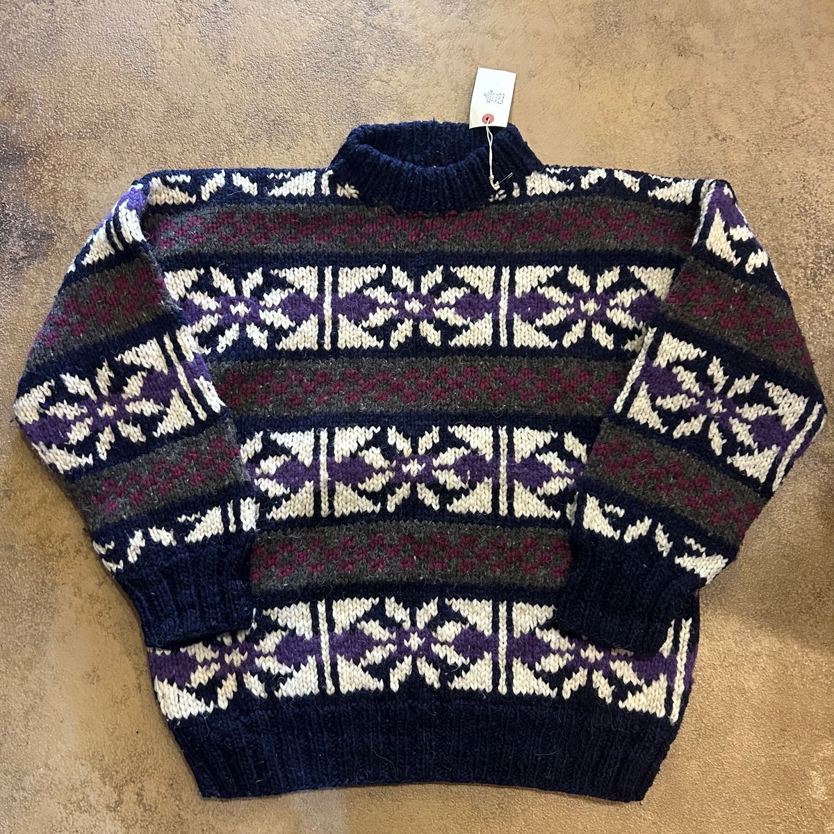 Ecuador wool knit sweater | CIRCUS VINTAGE