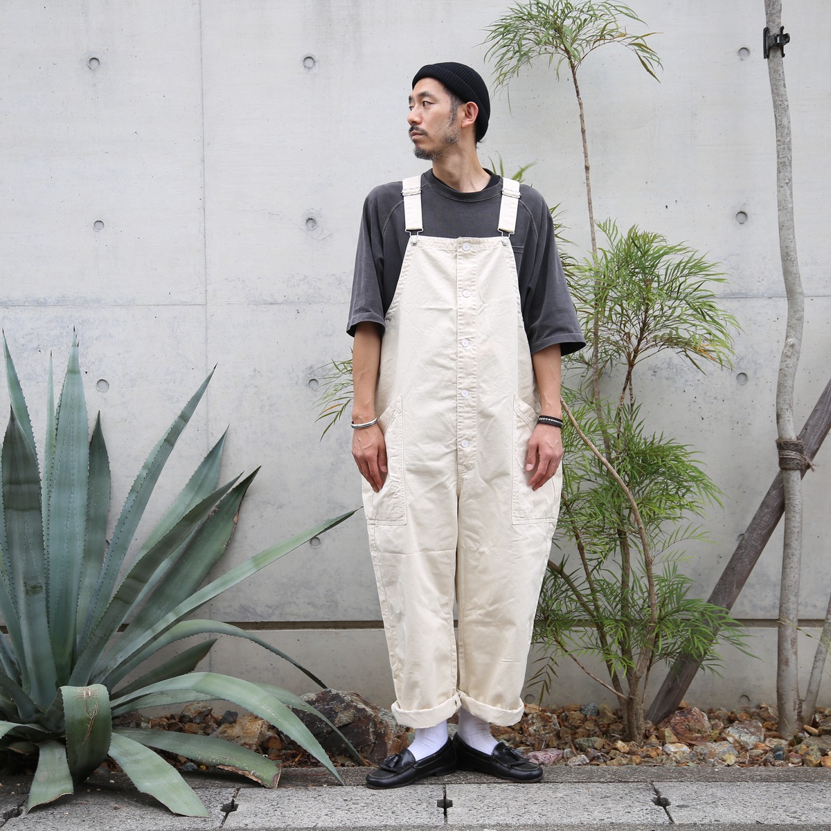 HARVESTY / CHINO CLOTH OVERALLS / A12008 | distrad