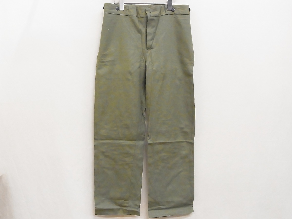 EAST GERMAN/MILITARY COOK PANTS/DEADSTOCK | LAUGHTER