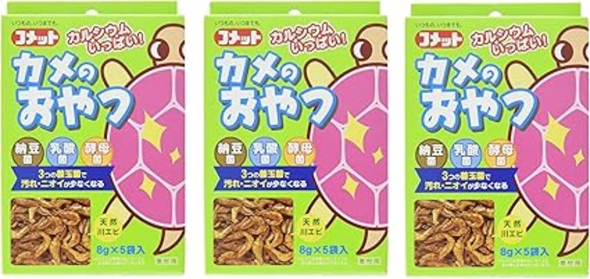コメット【3個セット】【カメの大好物おやつ】徳用カメのおやつ40グラム a | hero01