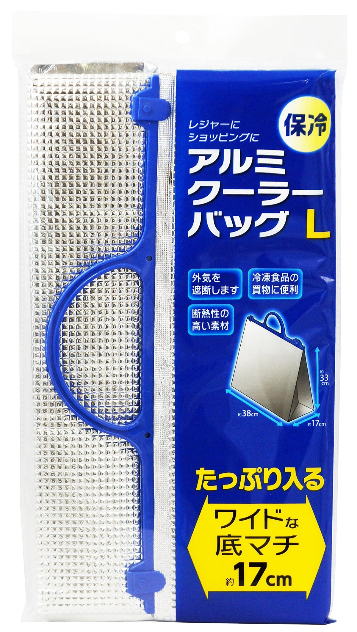 【新春セール】大和物産(Daiwa Bussan) ランチバッグ・ランチ巾着・ランチベルト シルバー L アルミクーラーバッグ | ディスカウント★即配SHOP★