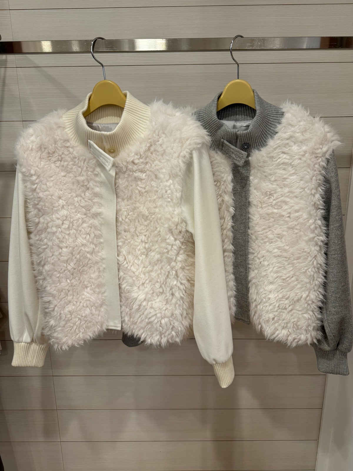 BLUE FRONCE 前後ファー付きスタンドカラーコート【531478】 | NOLITA -seijo-