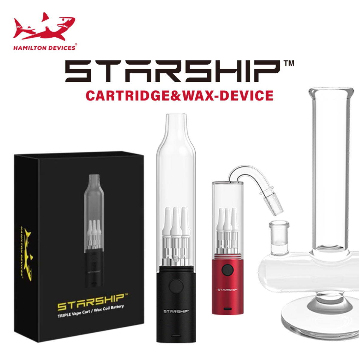 【STARSHIP/スターシップ】カートリッジ&ワックス デバイス | HAMILTON DEVICES JAPAN