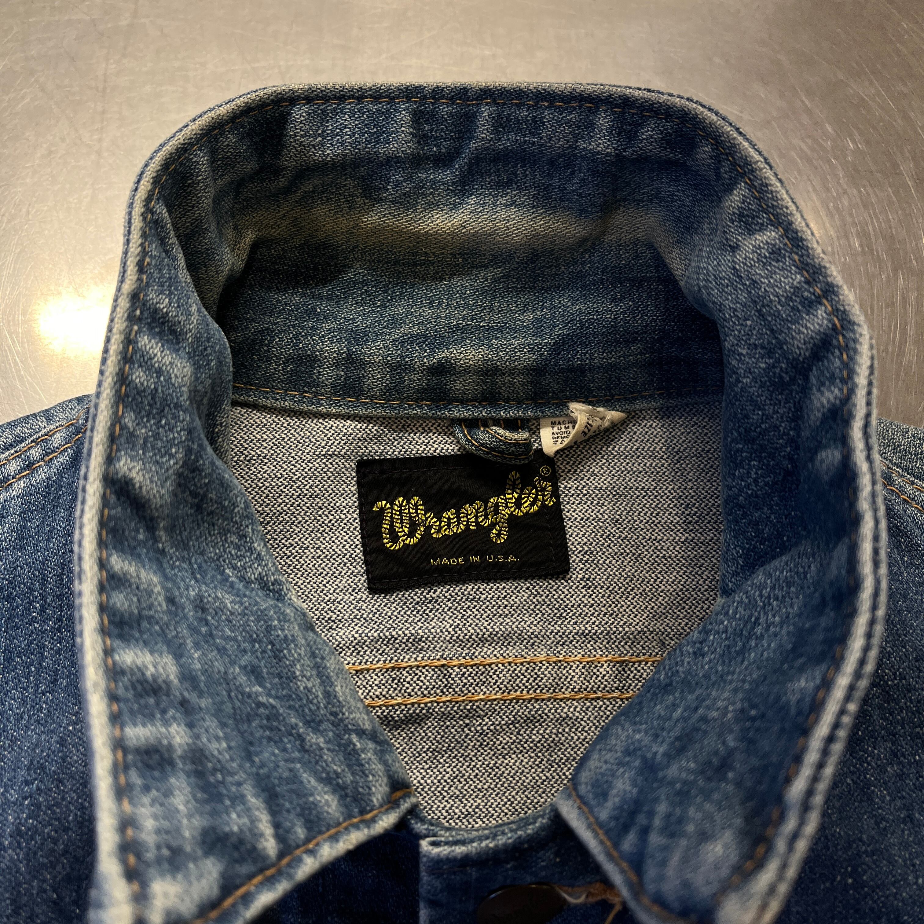 1970s WRANGLER 124MJ DENIM JACKET | safarionline
