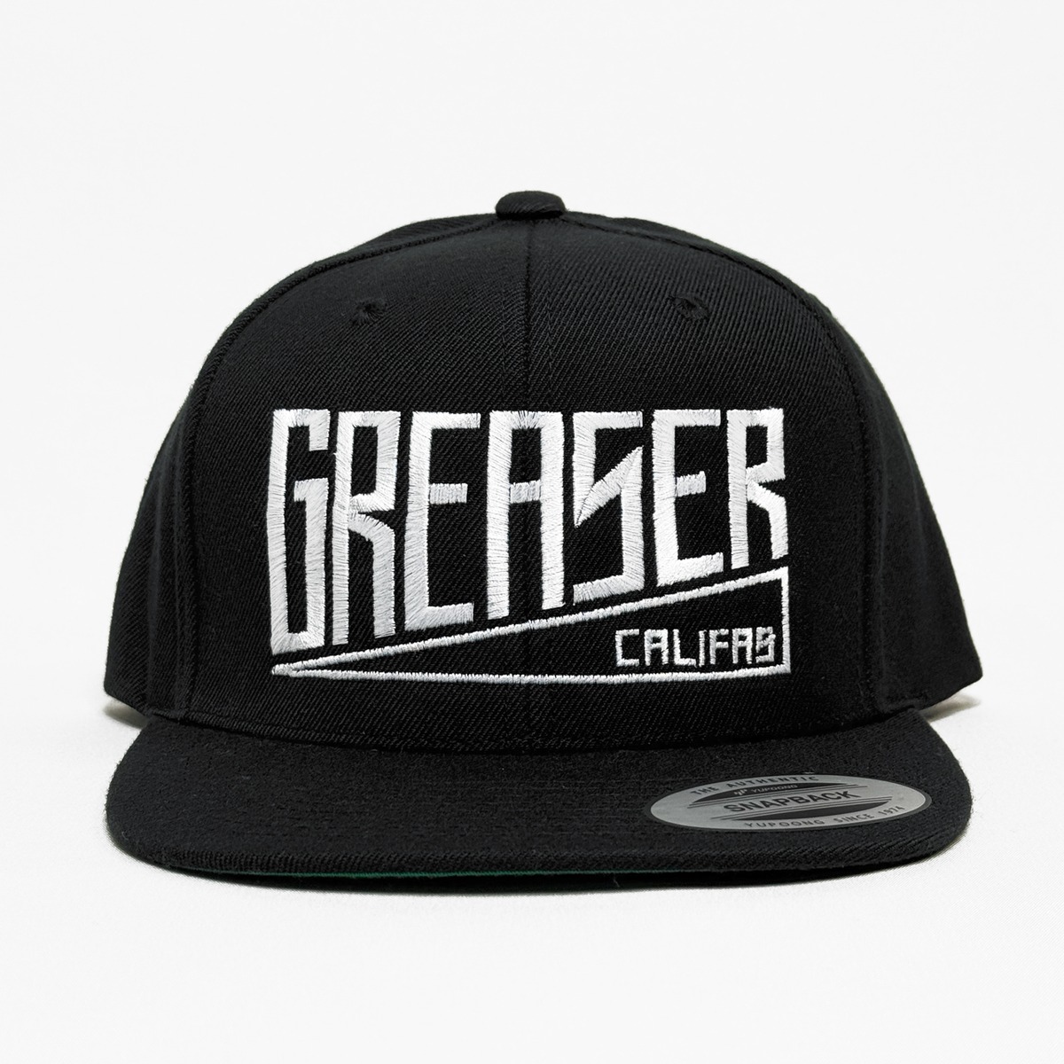 GREASER CALIFAS_PLAQUE_CAP_BLACKxWHITE | VIVAmart