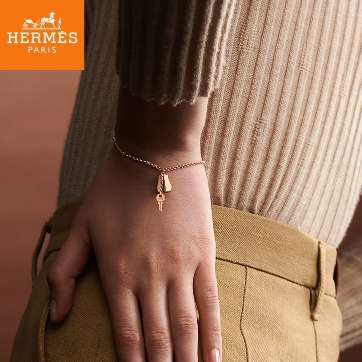 【HERMES】 ケリークロシェットブレスレット スモールモデル | CELEV