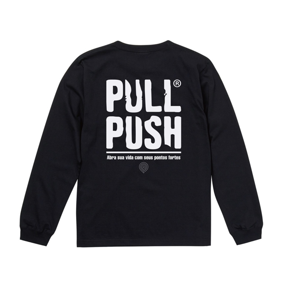 PP ヘヴィーウェイト ロングスリーブTシャツ －ブラック－ | PULLPUSH Official Shop