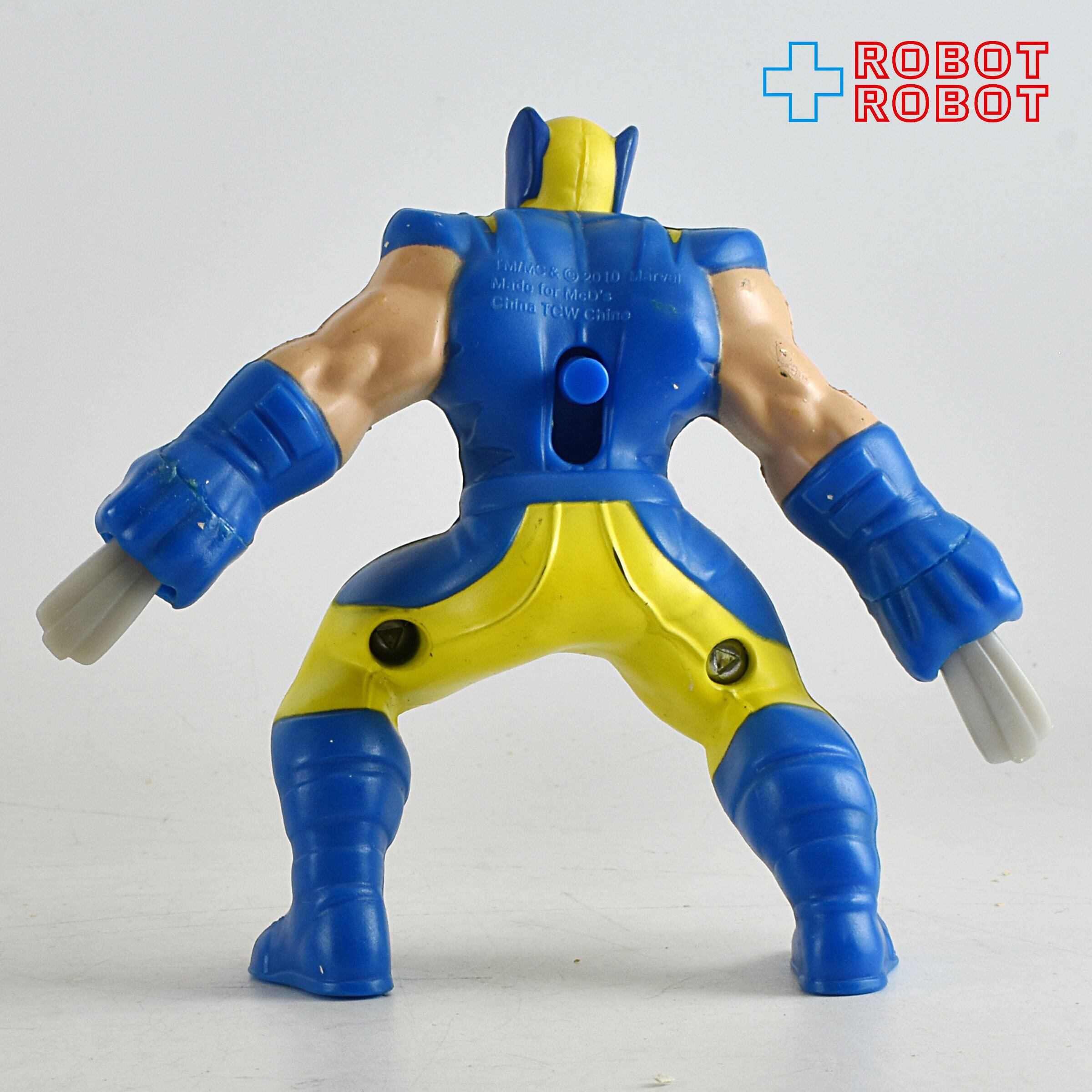マクドナルド マーベル・ヒーローズ #4 Xメン ウルヴァリン フィギュア ミールトイ 2010 ルース | ROBOTROBOT