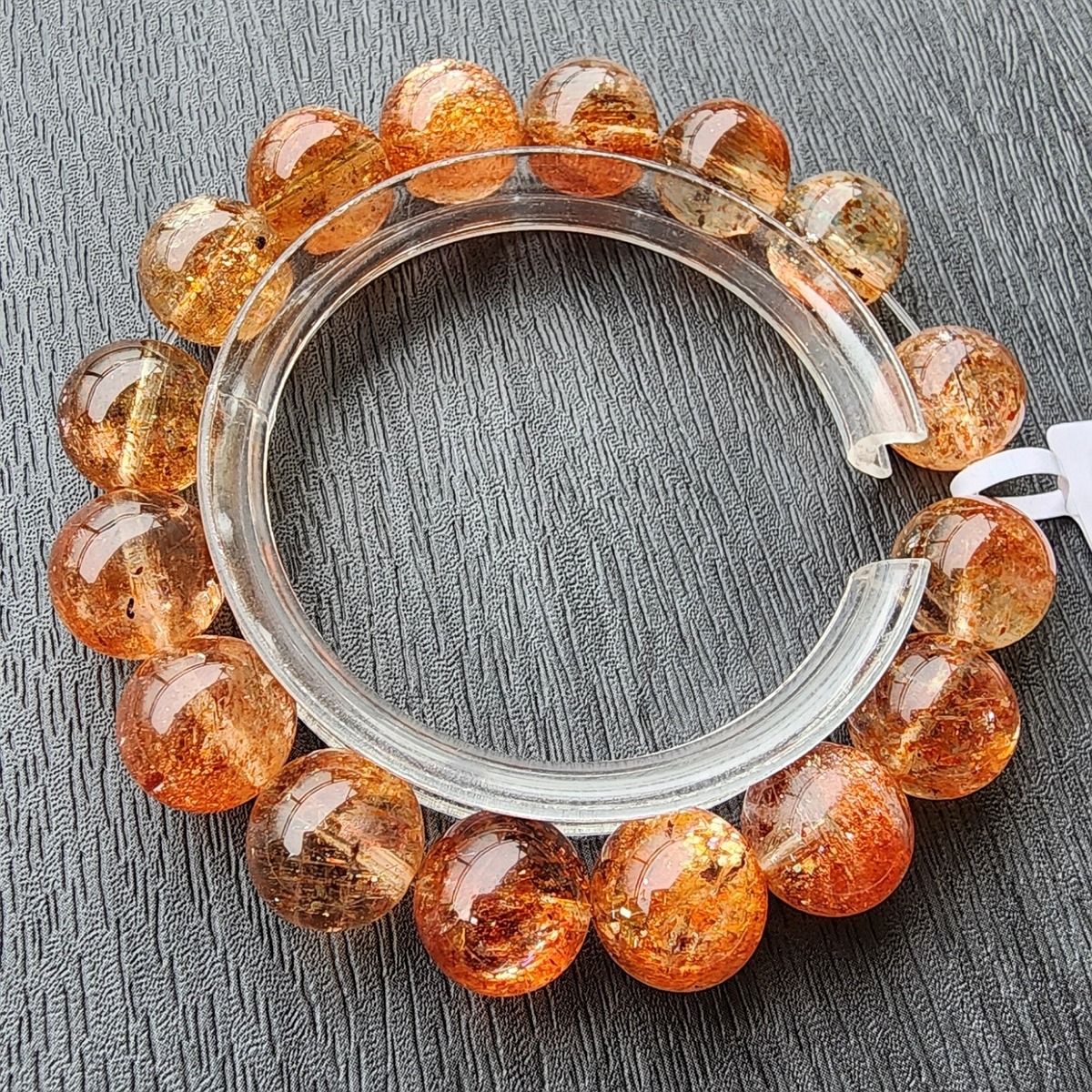 売約済み 専用【SU250《no.1》極上1点物】サンストーン 大珠 天然石 | 天然石ラズベリー