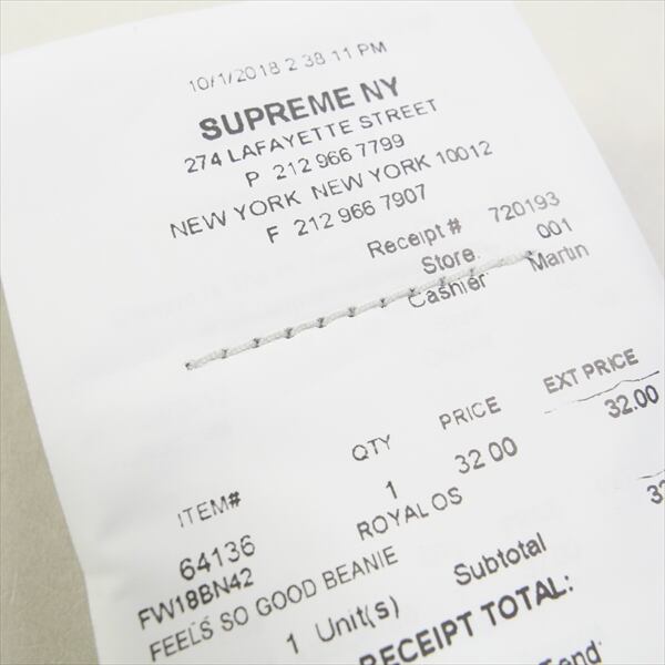 Size【フリー】 SUPREME シュプリーム ×MM6 Maison Margiela 24SS Receipt Wallet White ...