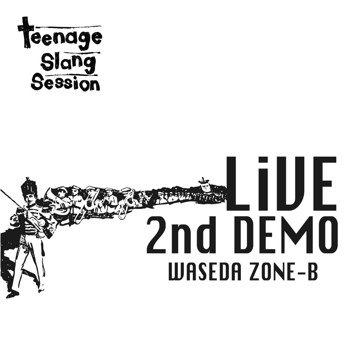 teenage slang session / live 2nd demo cd | punker than me.