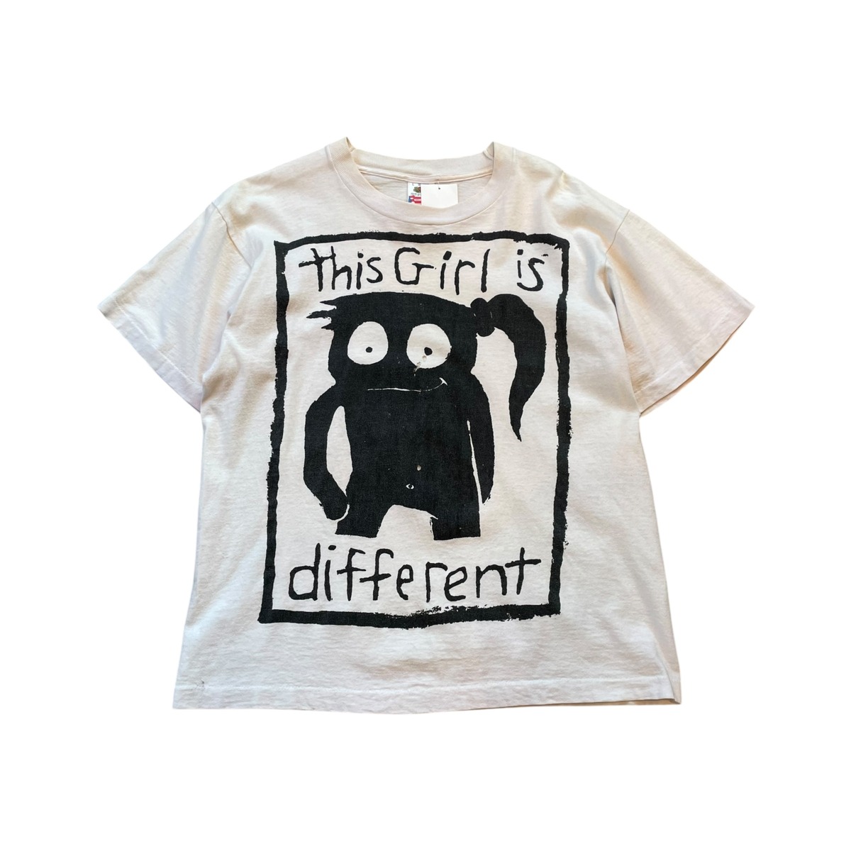 1988s〜 Ben Olander "this girl is different" T-shirt | What’z up