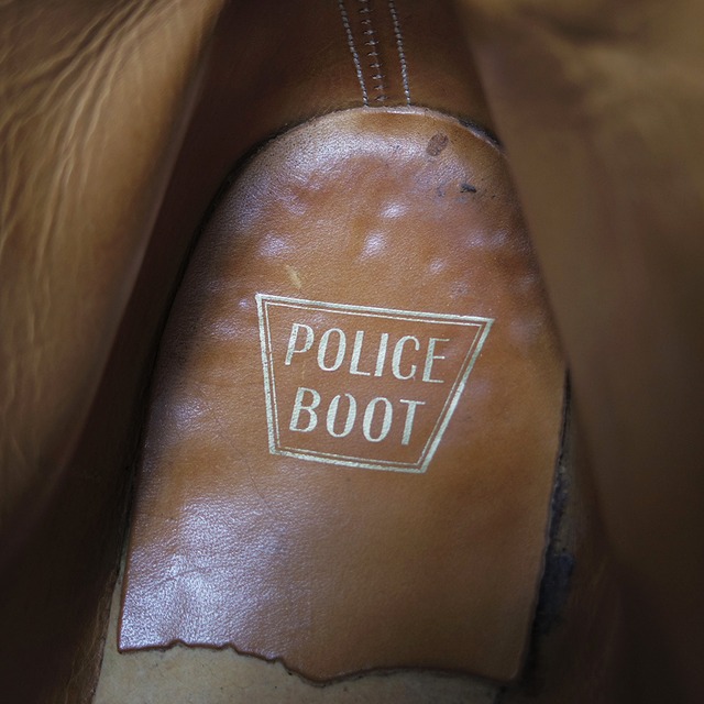 80s Canadian Police Boot Brown Service Shoes Biltrite | armee