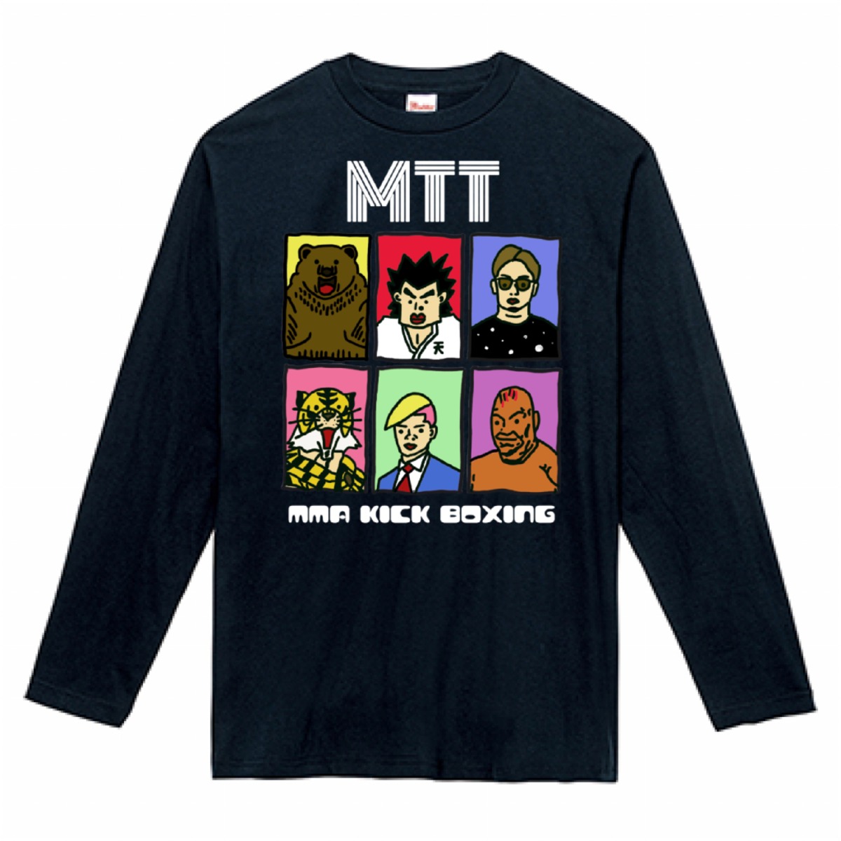 ヘビーウェイトロンT ネイビー【MTT2】 | MTT(格闘技TVてんすいっ!) SHOP