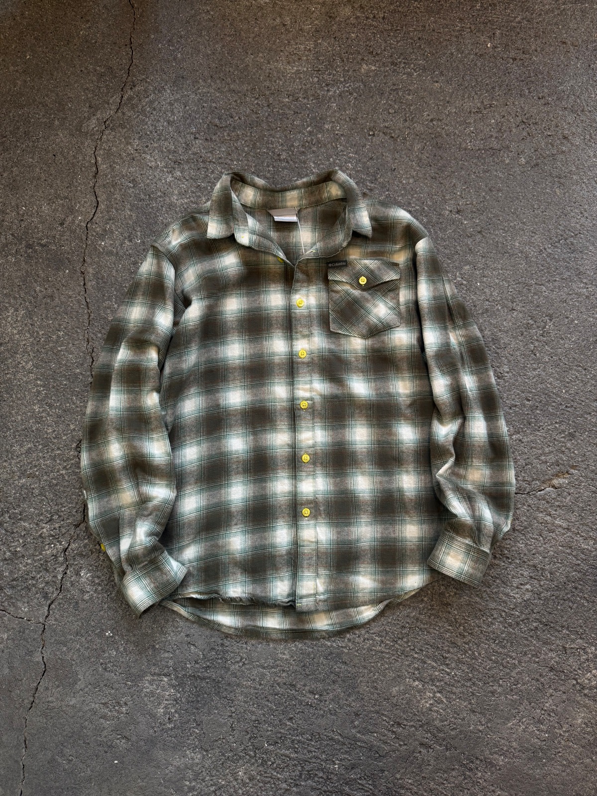 Colombia ombre flannel shirt | Pheasant