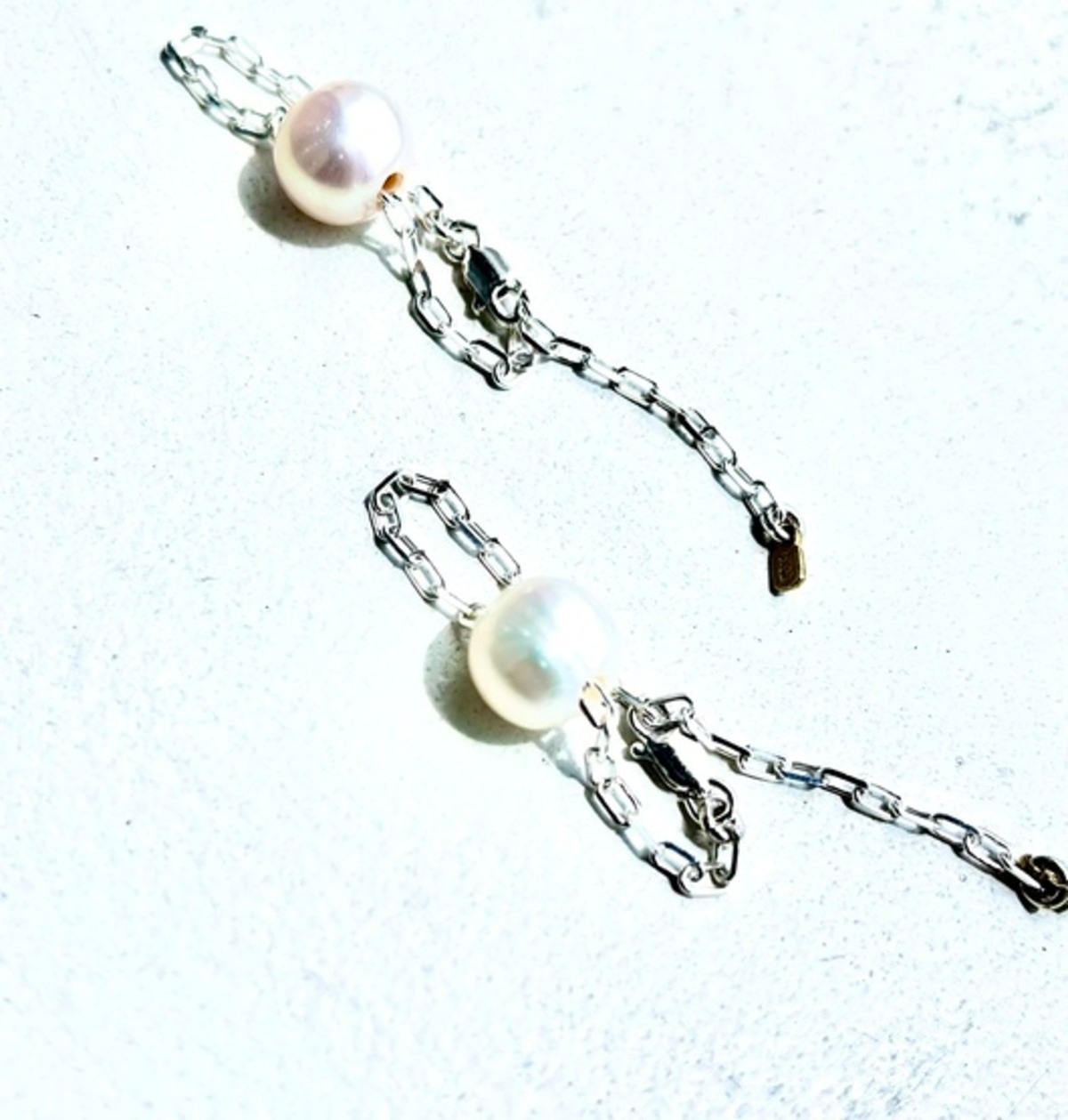 chain ring -5 (ChaR-5) silver chain/titanium chain | enak...