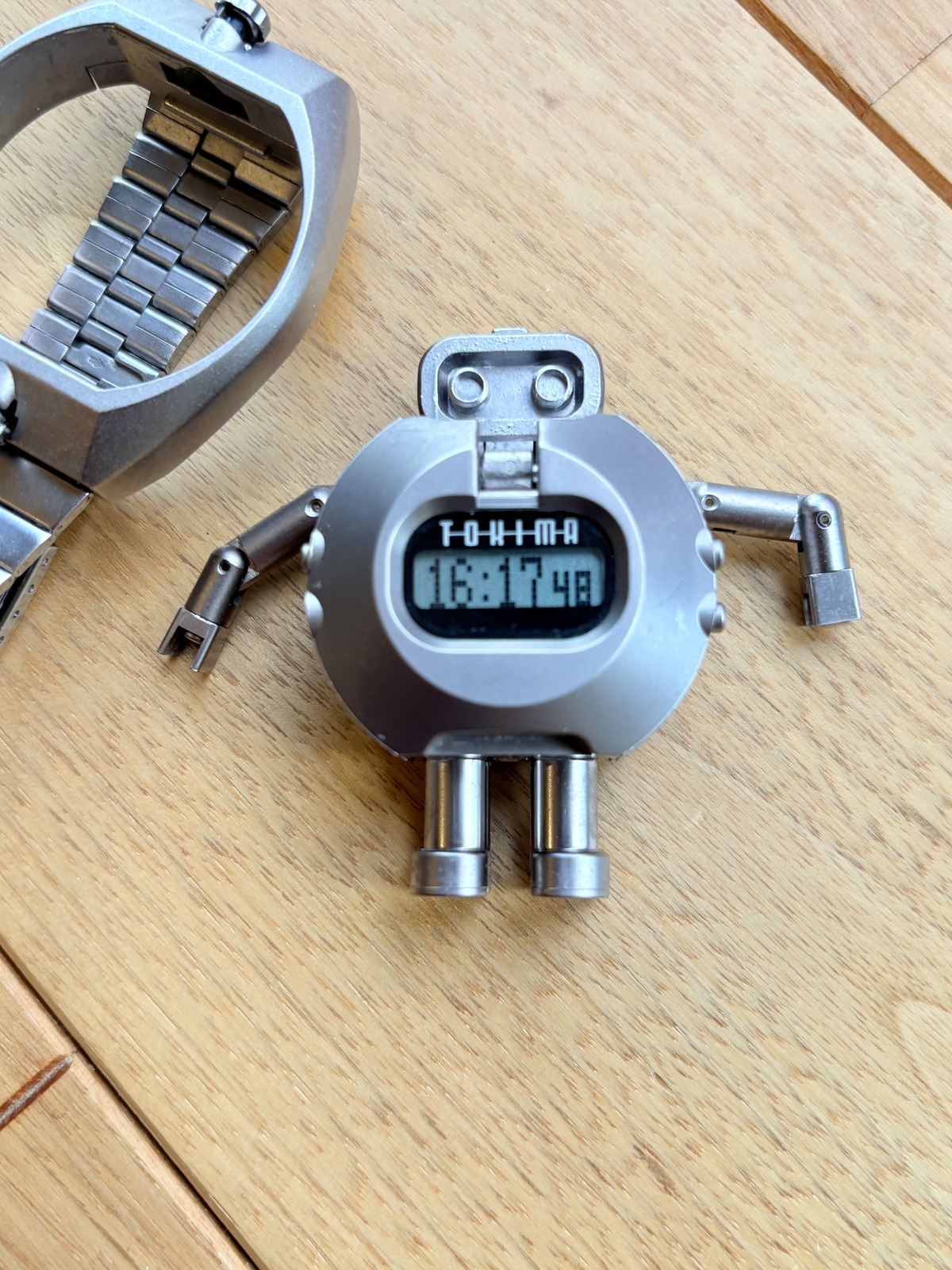 with box super rare 90s tokima robot watch | sushiwatches
