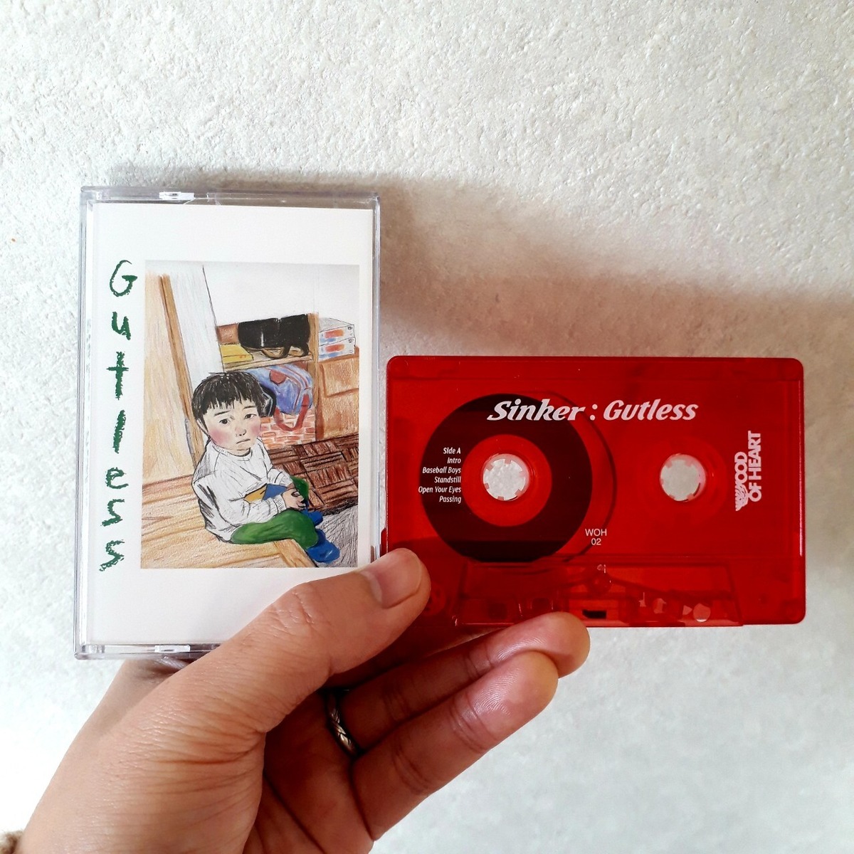 Sinker 1st album / Gutless (with DL code)※クリアレッド/クリアグリーン2色 - WOH02 ...