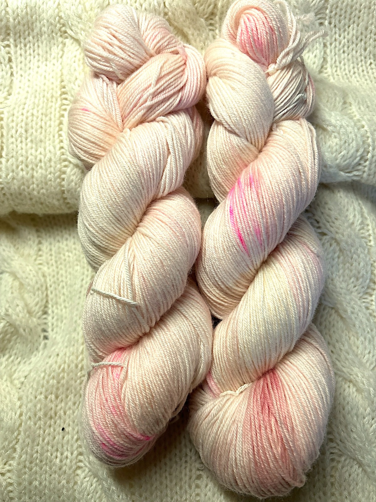 手染めメリノソックヤーン 芙蓉 | Miyuka Handmade