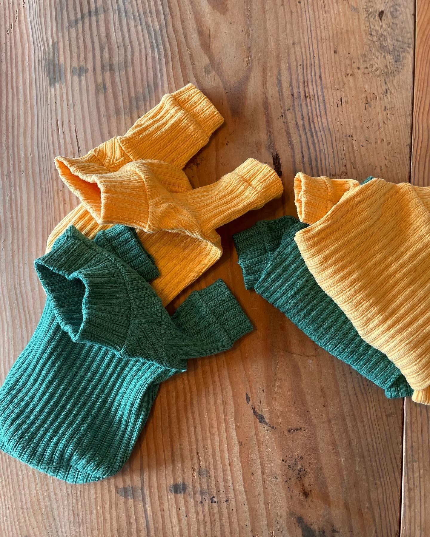 太リブトップス イエローXL | Hanuleハヌル