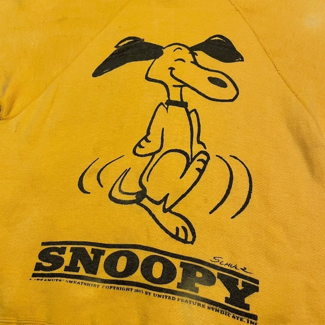 60’s ”SPRUCE” SNOOPY Print Sweat Shirts | Pigsty Harajuku