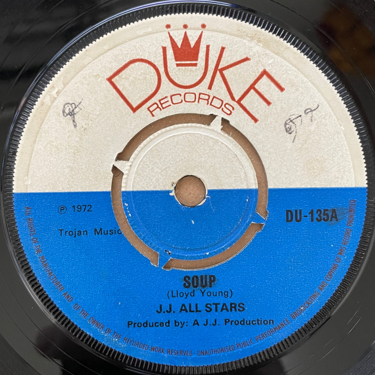 J.J. All Stars - Soup【7-21050】 | Jamaican Soul