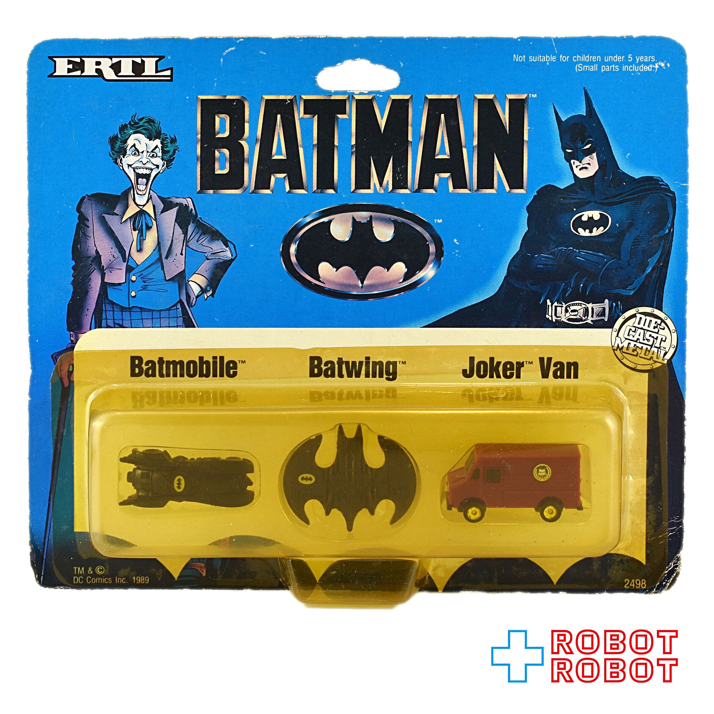 ERTL バットマン マイクロ・ダイキャスト・ビークル 3体セット 1989 未開封 | ROBOTROBOT