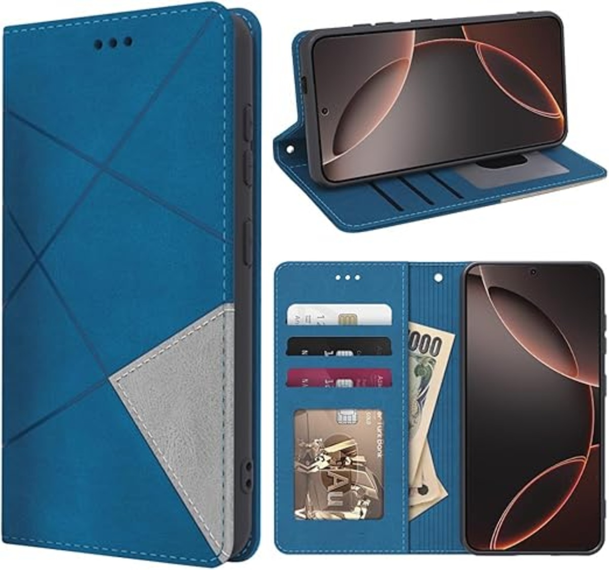 fagazzfu Galaxy S25 ケース 手帳型 全面保護 カード収納 ギャラクシー S25 スマホケース カード収納 スタンド機能付き ...