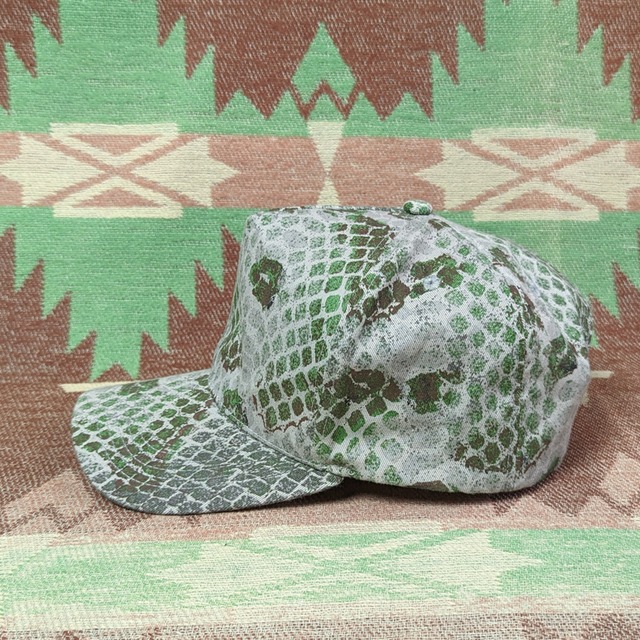 80s～ SNAKE SKIN ILLUSIONS Camo Cap DEAD-STOCK | Wonder Wear ヴィンテージ古着ネットショップ