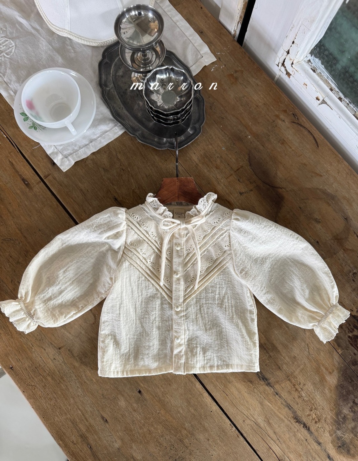 【即納】Eve Blouse / marron | HAON