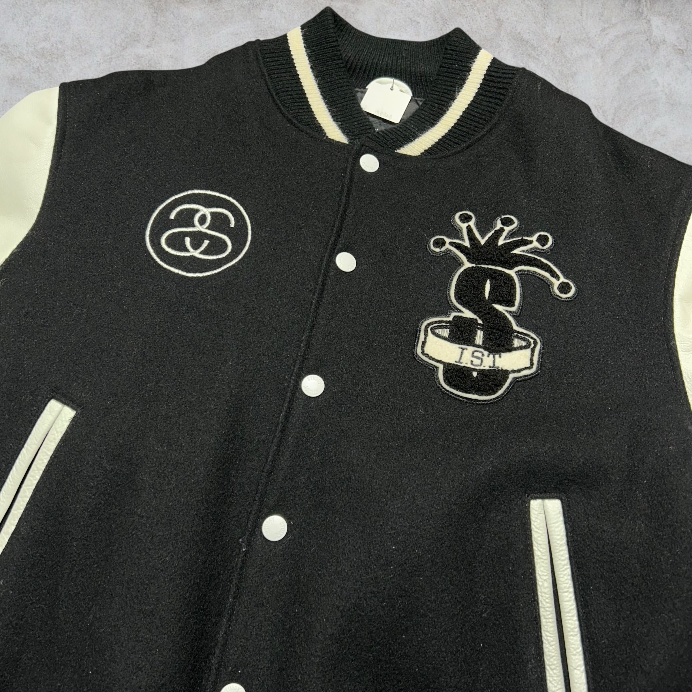 【Special!!】00’s old stussy Varsity Jacket ”スタジャン” ”I.S.T.” ”2008年”【高円寺 ...