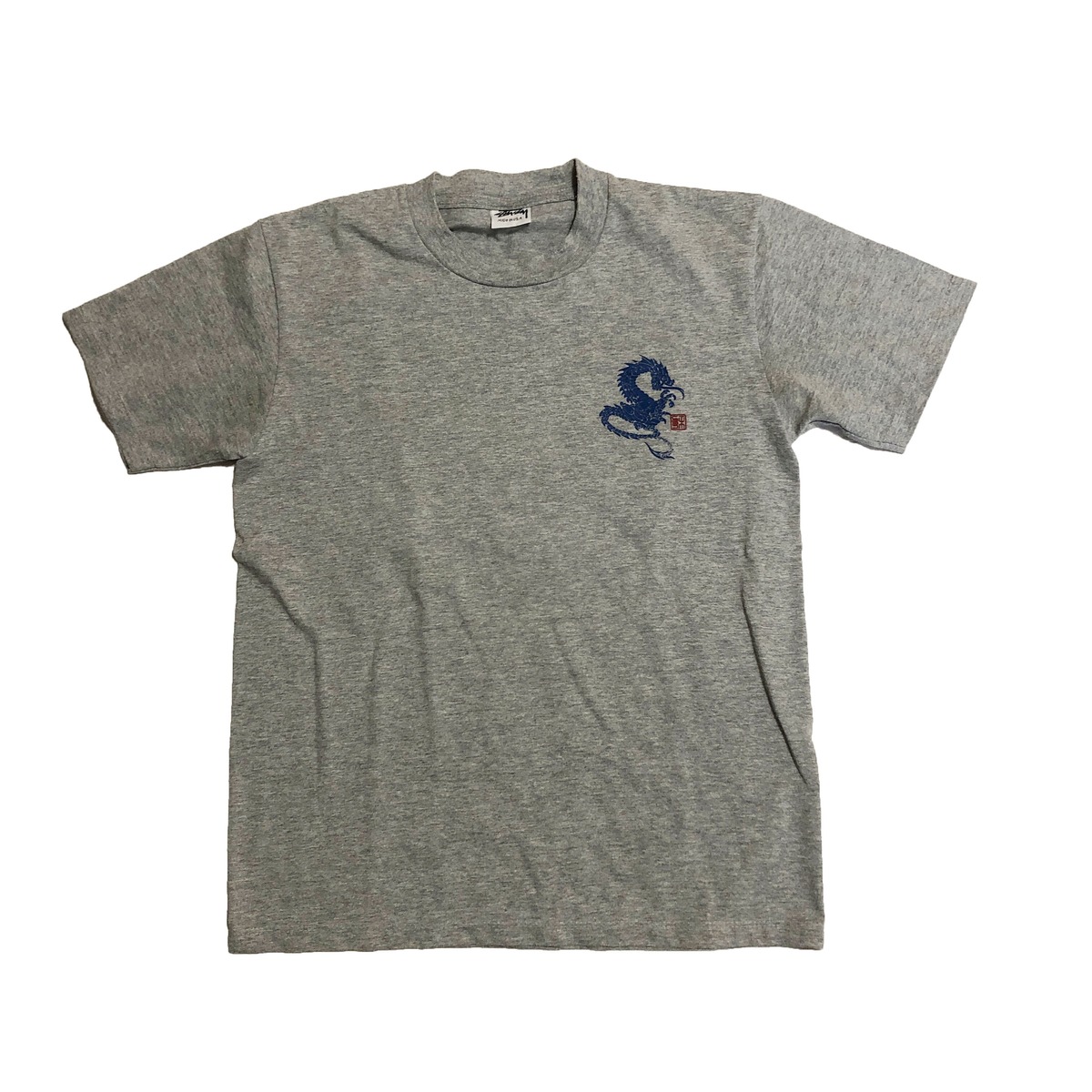 90～00s stussy bootleg dragon printed T-shirt | Hoffman Vintage Club