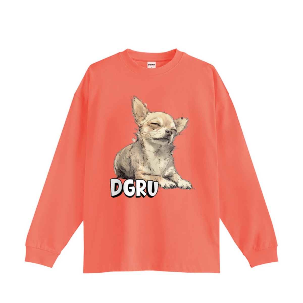 チワワ ロングスリーブTシャツ | DGRU