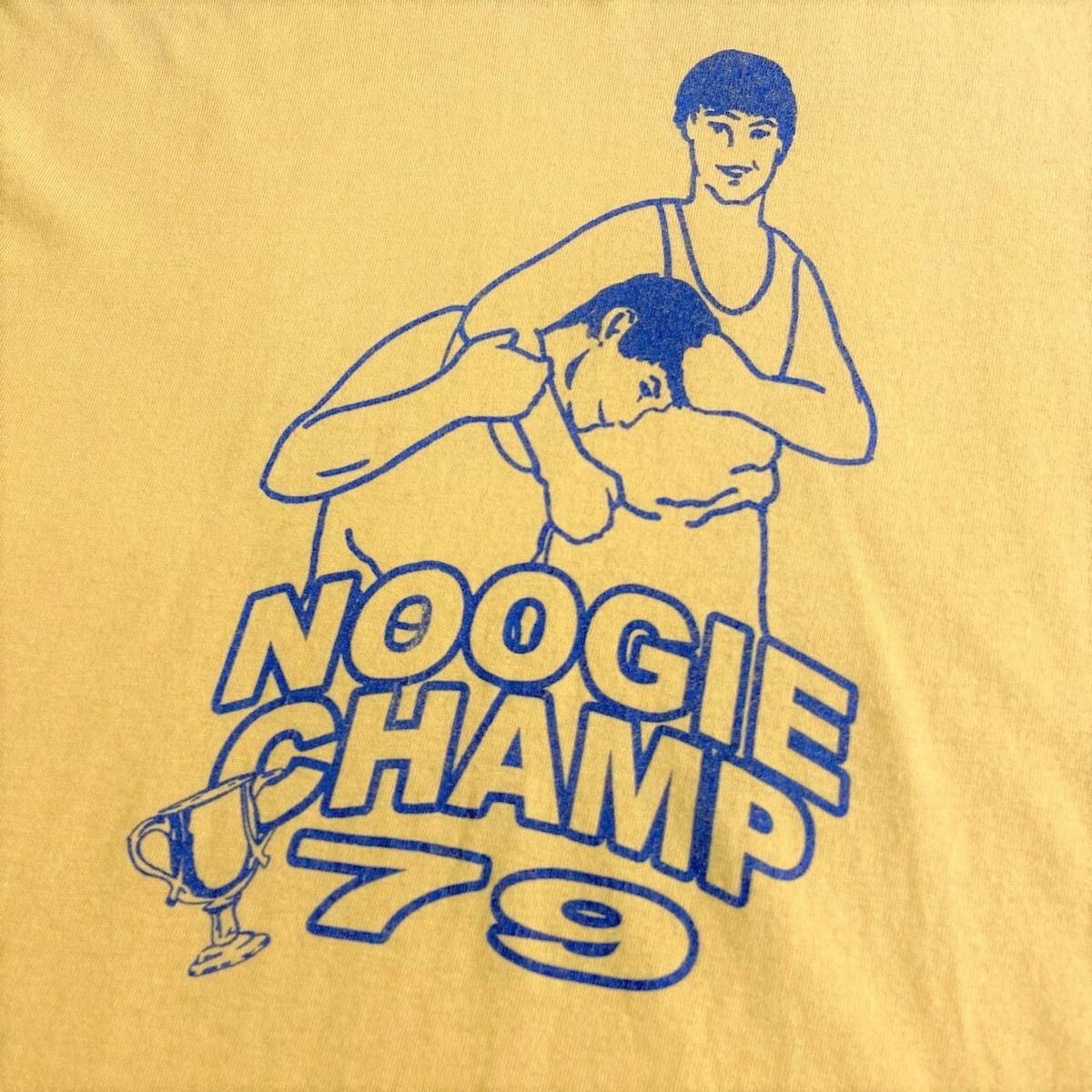 ビッグサイズ 00年代 no boundaries NOOGIE CHAMP 79 ジョークプリント Tシャツ メンズ2XL相当 古着 00s ...