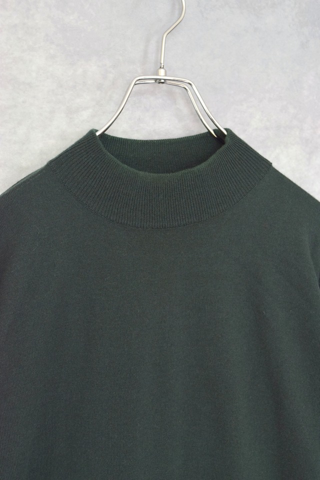 merino wool mock neck hi gage knit / made in italy / size ML | " YEAH ...