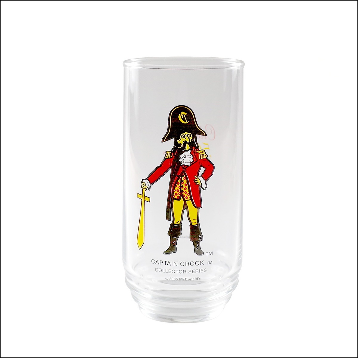 McDonald's Glass Collector series CAPTAIN CROOK 2005【USED】 | Highlights™