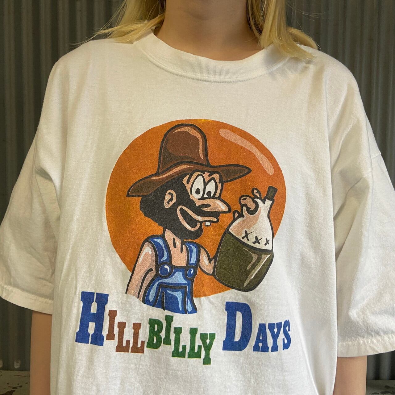 ALL SPORT フェスティバル HILL BILLY DAYS Tシャツ メンズXL 古着 プリントTシャツ ビンテージ ヴィンテージ ...