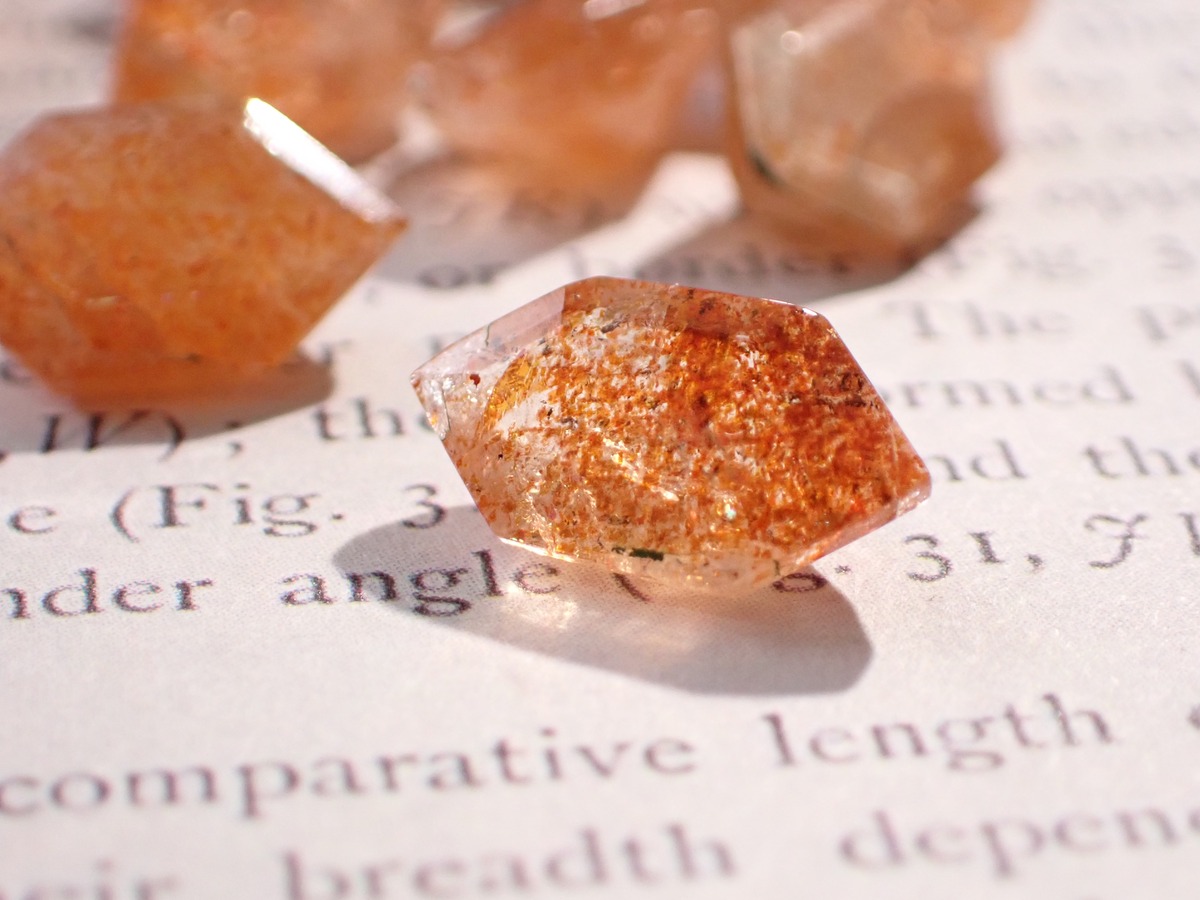 オレンジサンストーン 約1.65ct [C13‐11] | differencee(ディファレンシー)