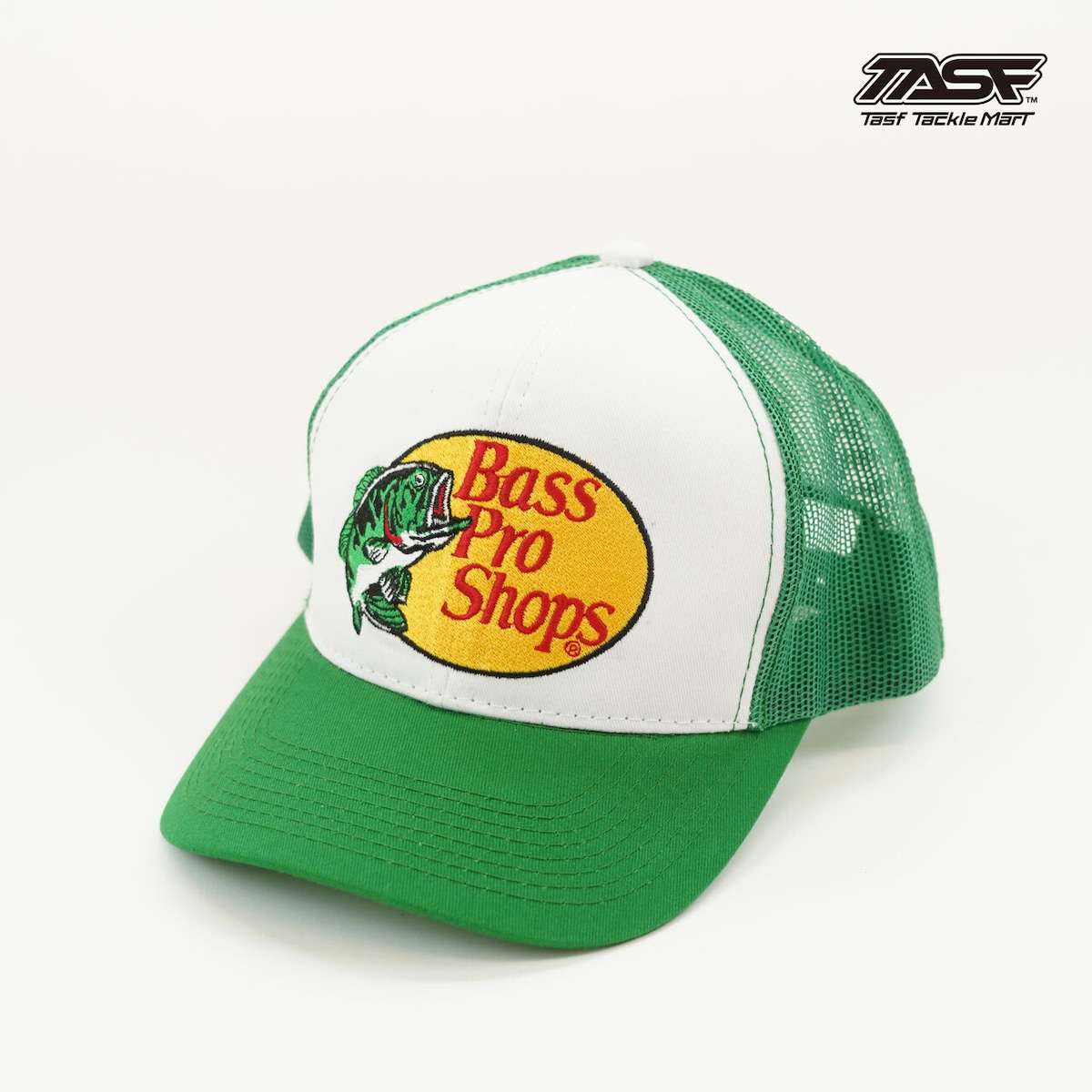 BASS PRO SHOPS / Embroidered MESH CAP / Green | Tasf Tackle Mart