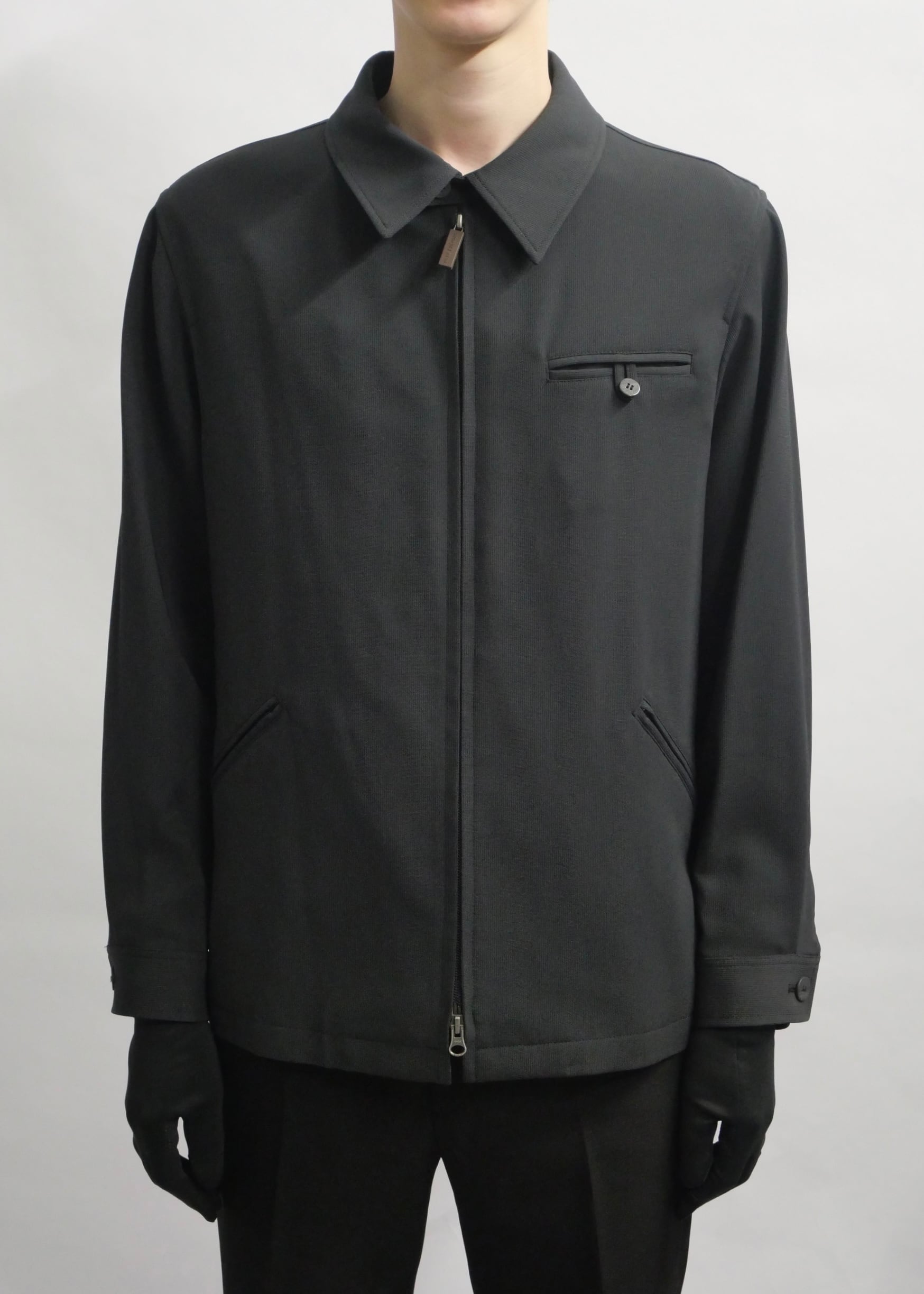 double zip drizzler jacket | bacterium