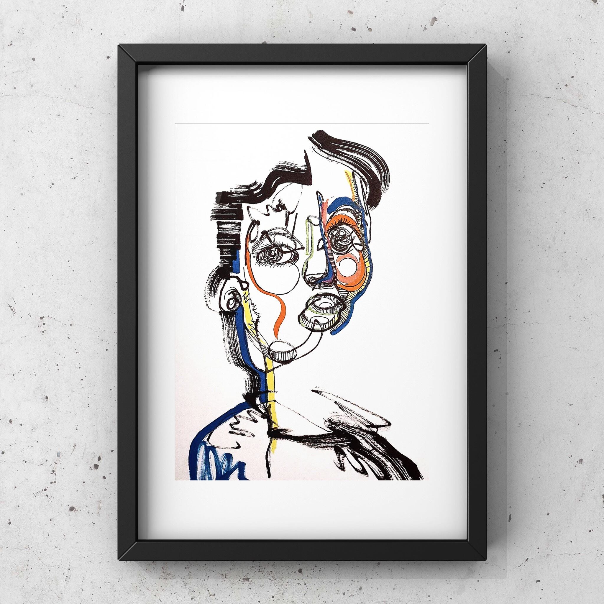 Drawing「気づいた人。」 | Yusuke Maeda