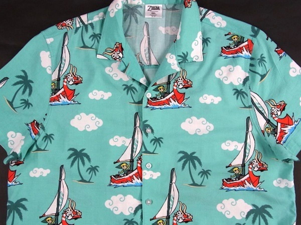 ZELDA ゼルダの伝説 総柄シャツ | CYCLONE