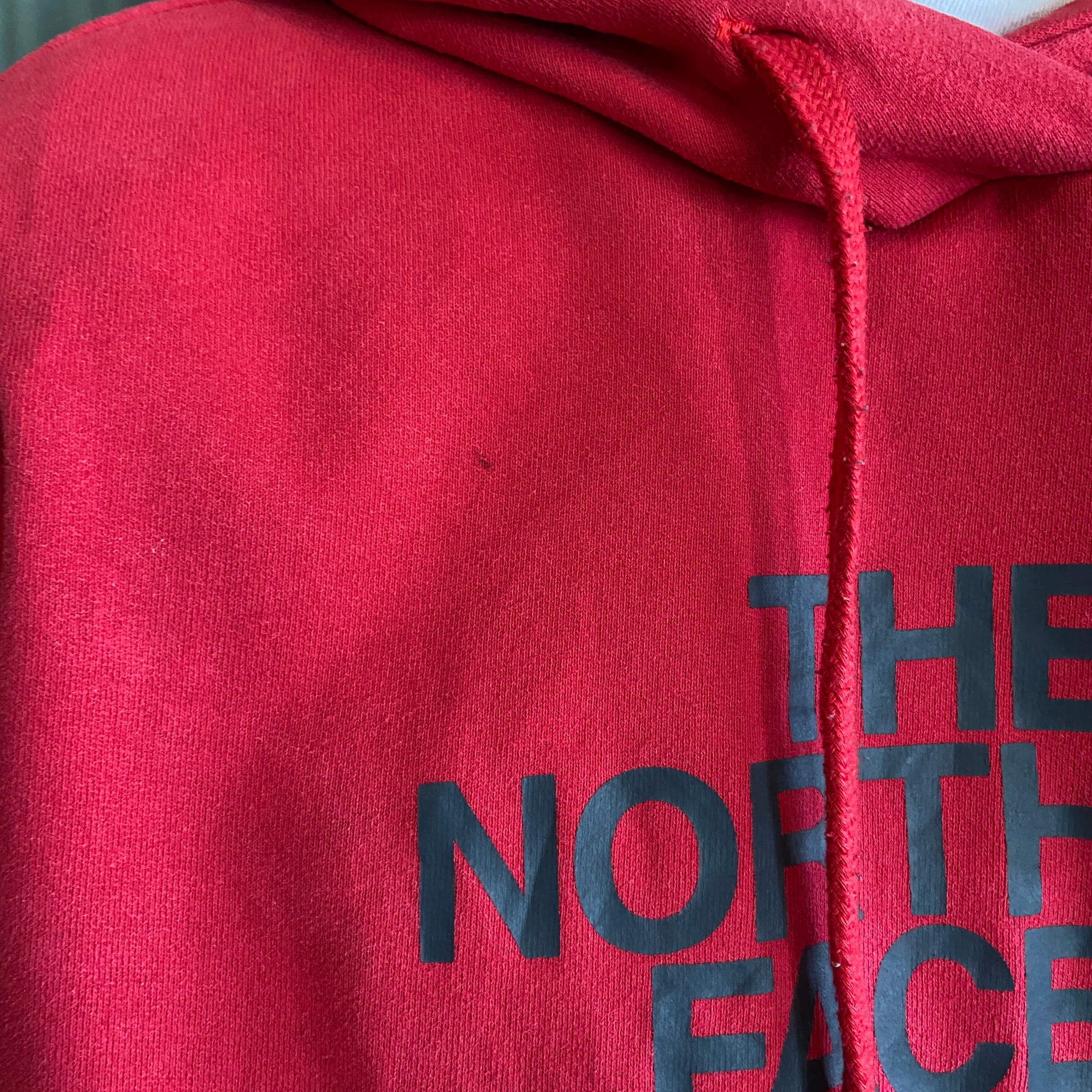THE NORTH FACE ザ ノースフェイス スウェットパーカー メンズL 古着 フーディー レッド 赤 アウトドア【パーカー】【SW20 ...
