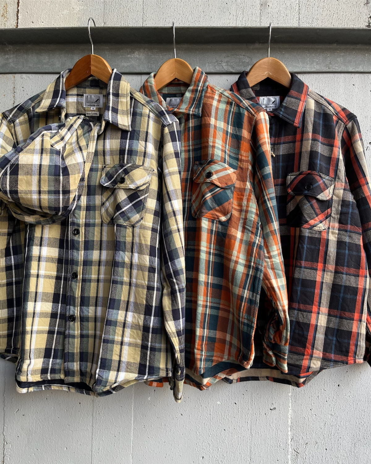 【ASTARAVISTA】Heavy Flannel Checked Work Shirts | 【in the ROOTS】ONLINE SHOP