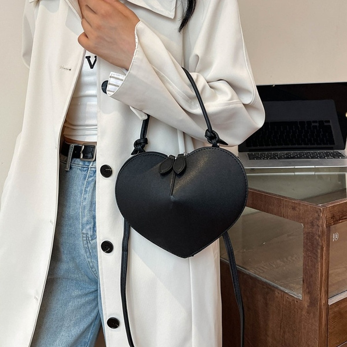 heart cross bag i-0156 | blanks