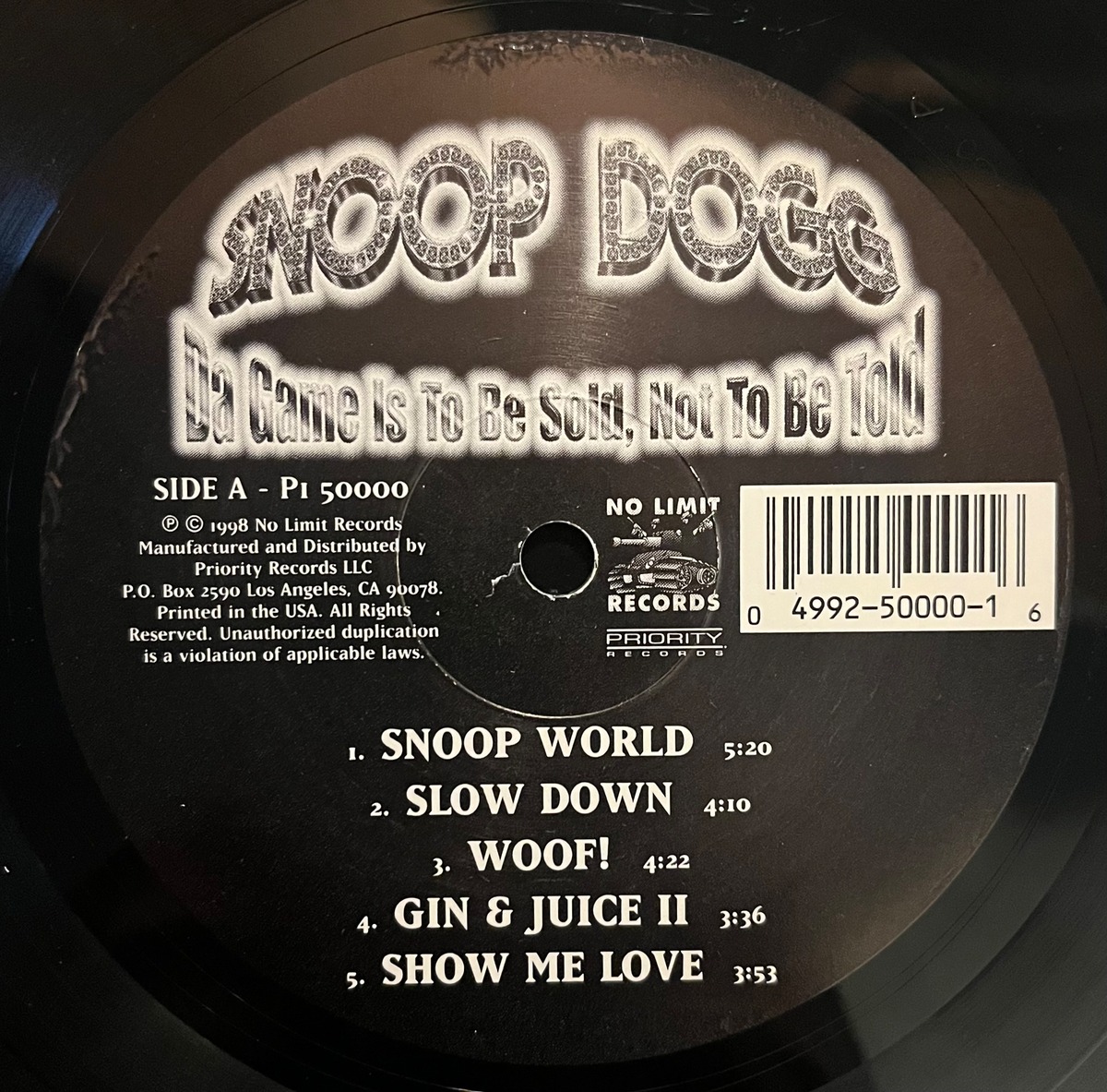 Snoop Dogg – Da Game Is To Be Sold, Not To Be Told (2LP) | oleo Records
