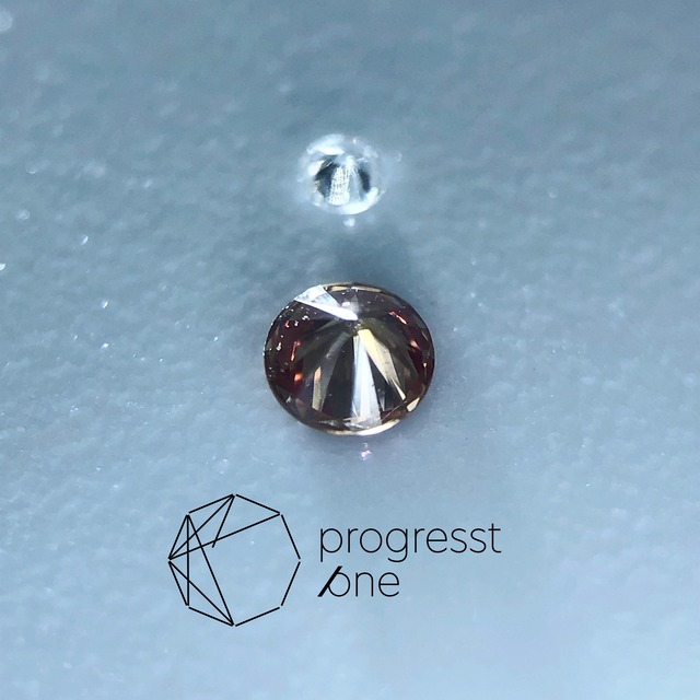 トリートピンクダイヤモンド0.05ct | progresstone