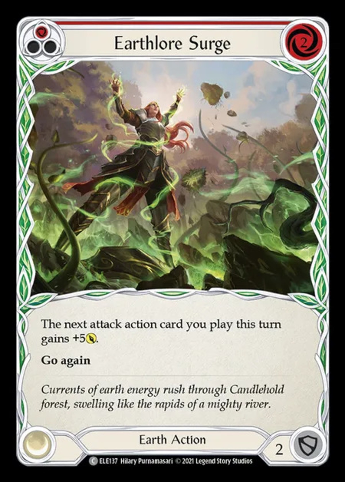 ELE137【1st】『RF』【Earth】Earthlore Surge | カードショップ キウイ屋