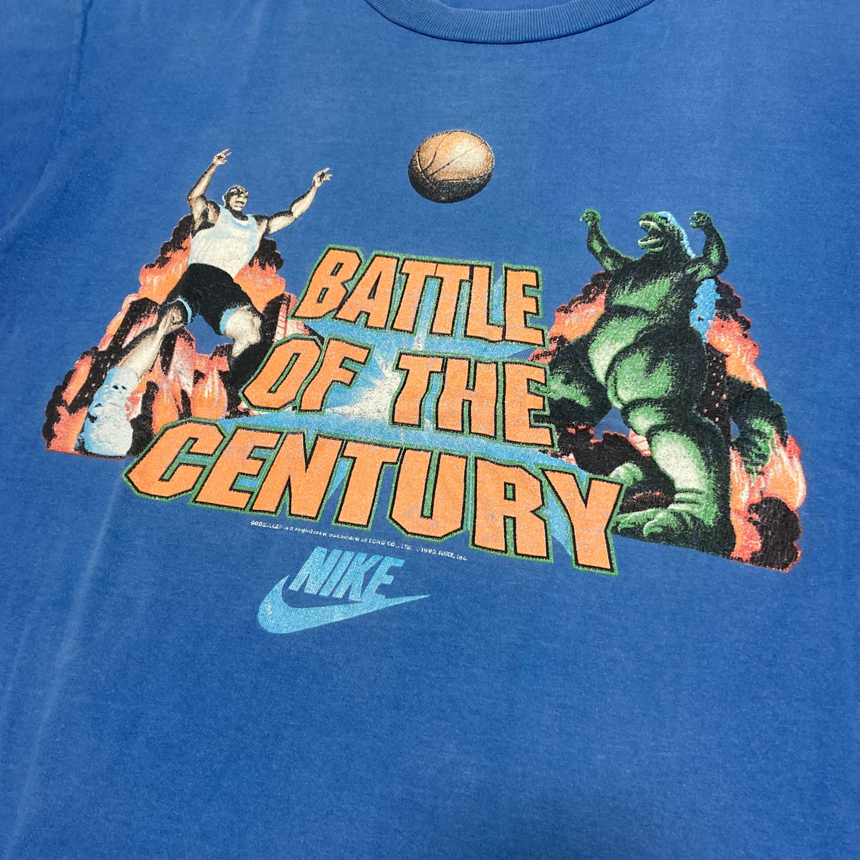 90s NIKE GODZILLA VS BARKLEY Tシャツ | PUT ON HISTORY
